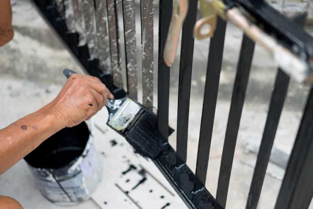Madisonville Wrought Iron Painting | Big Easy Iron Works